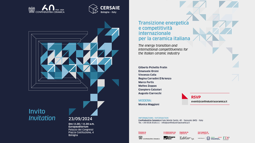 Convegno inaugurale 2024 - Confindustria Ceramica
